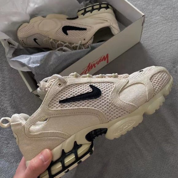 Nike | Shoes | Stussy Nike Air Zoom Spiridon Cage 2 Fossil | Poshmark